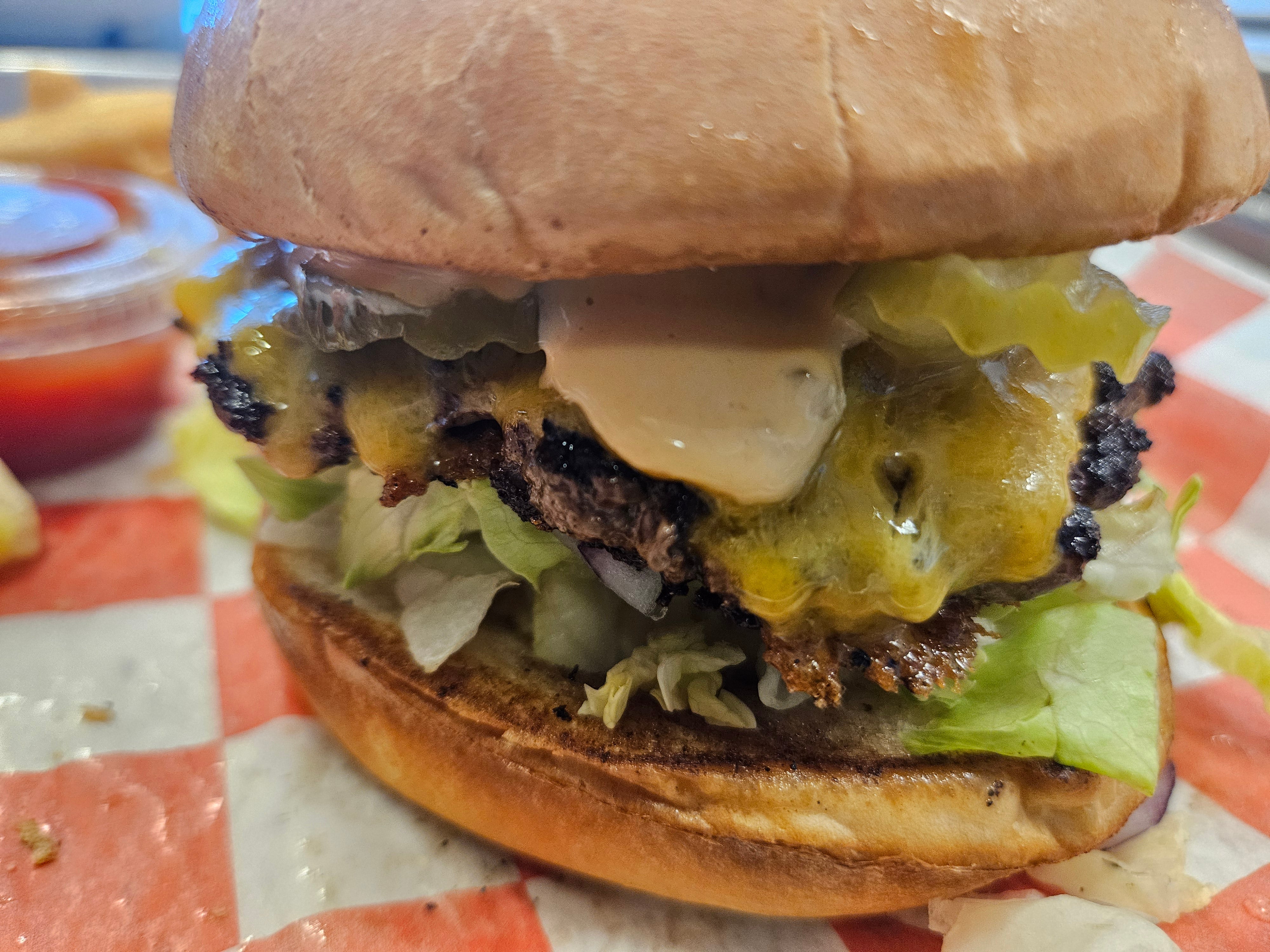 Mack Daddy Burger Combo | Taco Burger